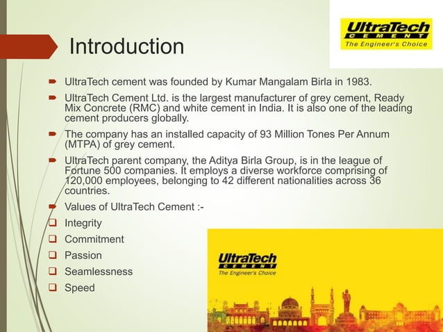 Ultratech Cement - Marketing | PPTX
