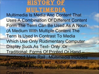 Multimedia | PPT
