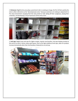 Retail Store Visit at Bagfull Mart Report | PDF