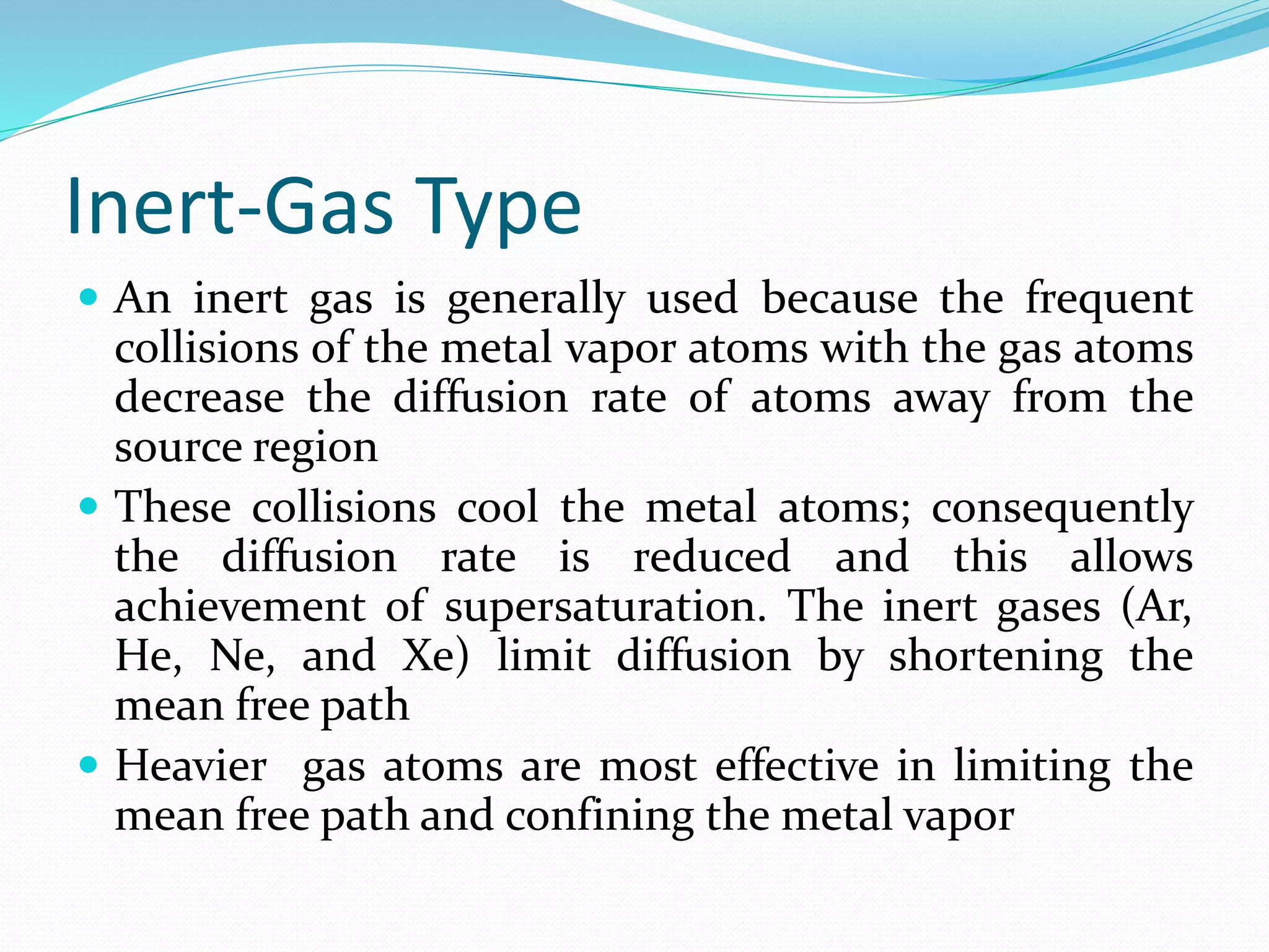 INERT GAS CONDENSATION.pptx | Chemistry | Science