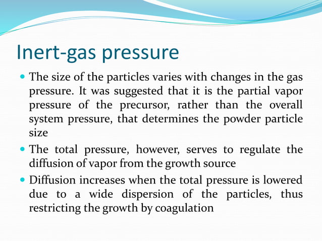 INERT GAS CONDENSATION.pptx | Chemistry | Science
