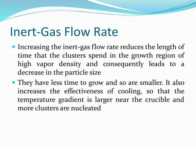 INERT GAS CONDENSATION.pptx | Chemistry | Science