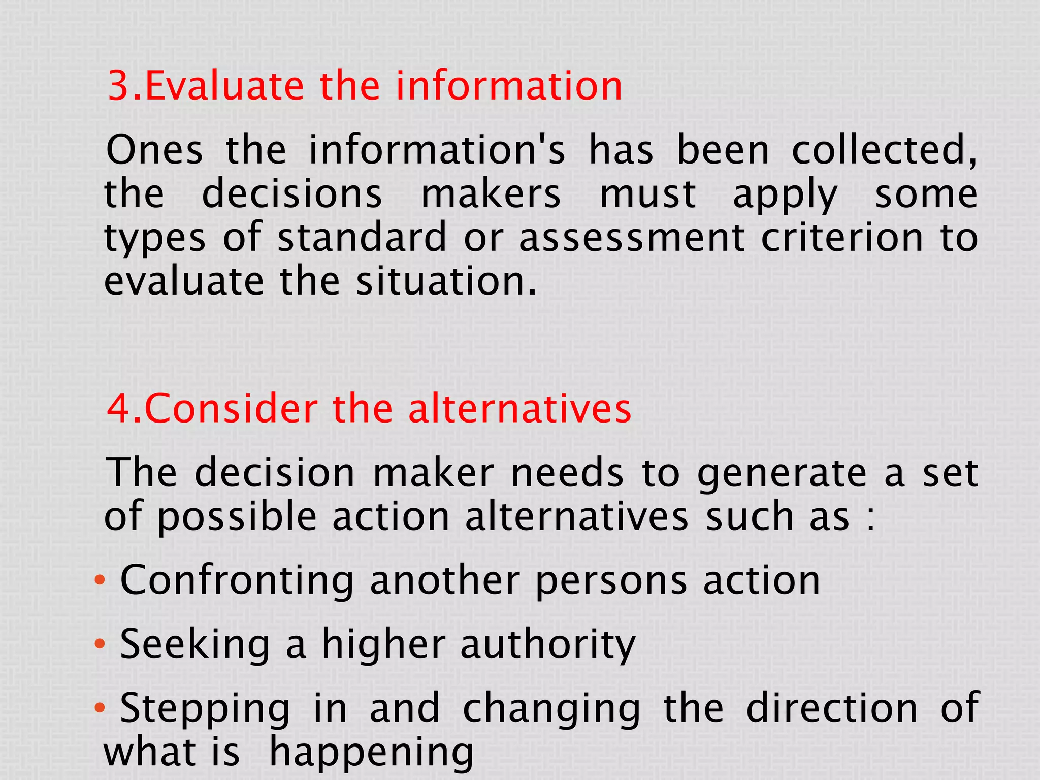 Ethical decision making process | PPTX