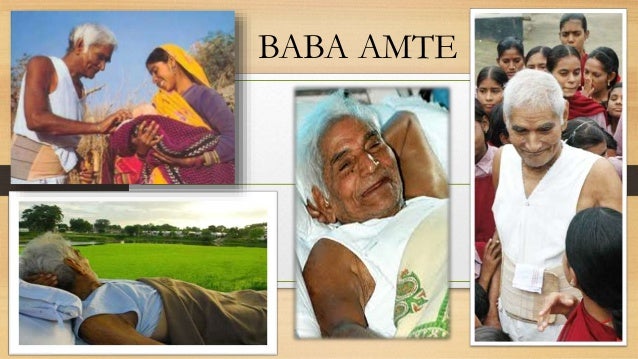 Anandwan mein baba amte ke sath