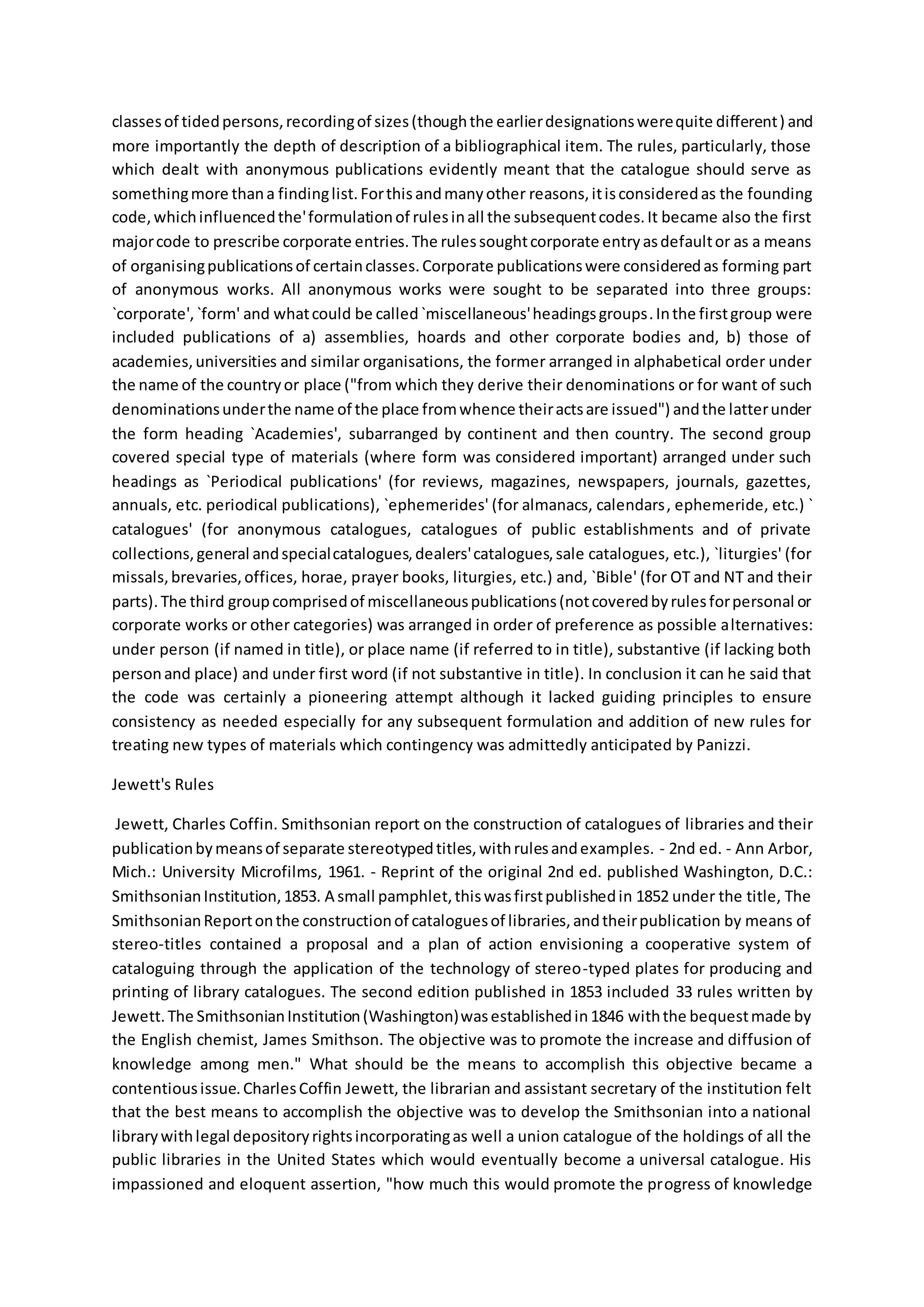 History of cataloguing code | DOCX