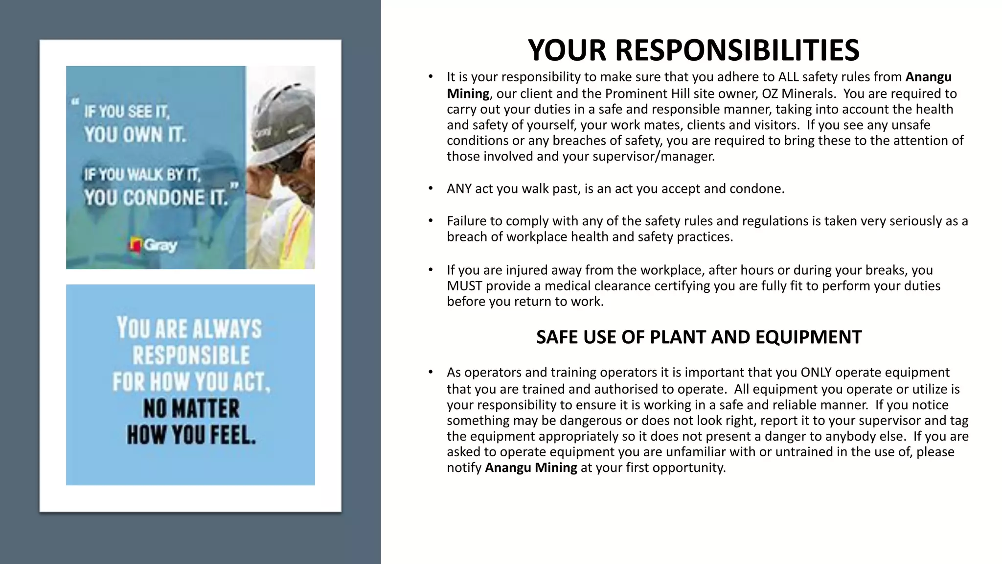 Anangu Mining Induction August 2020 | PDF