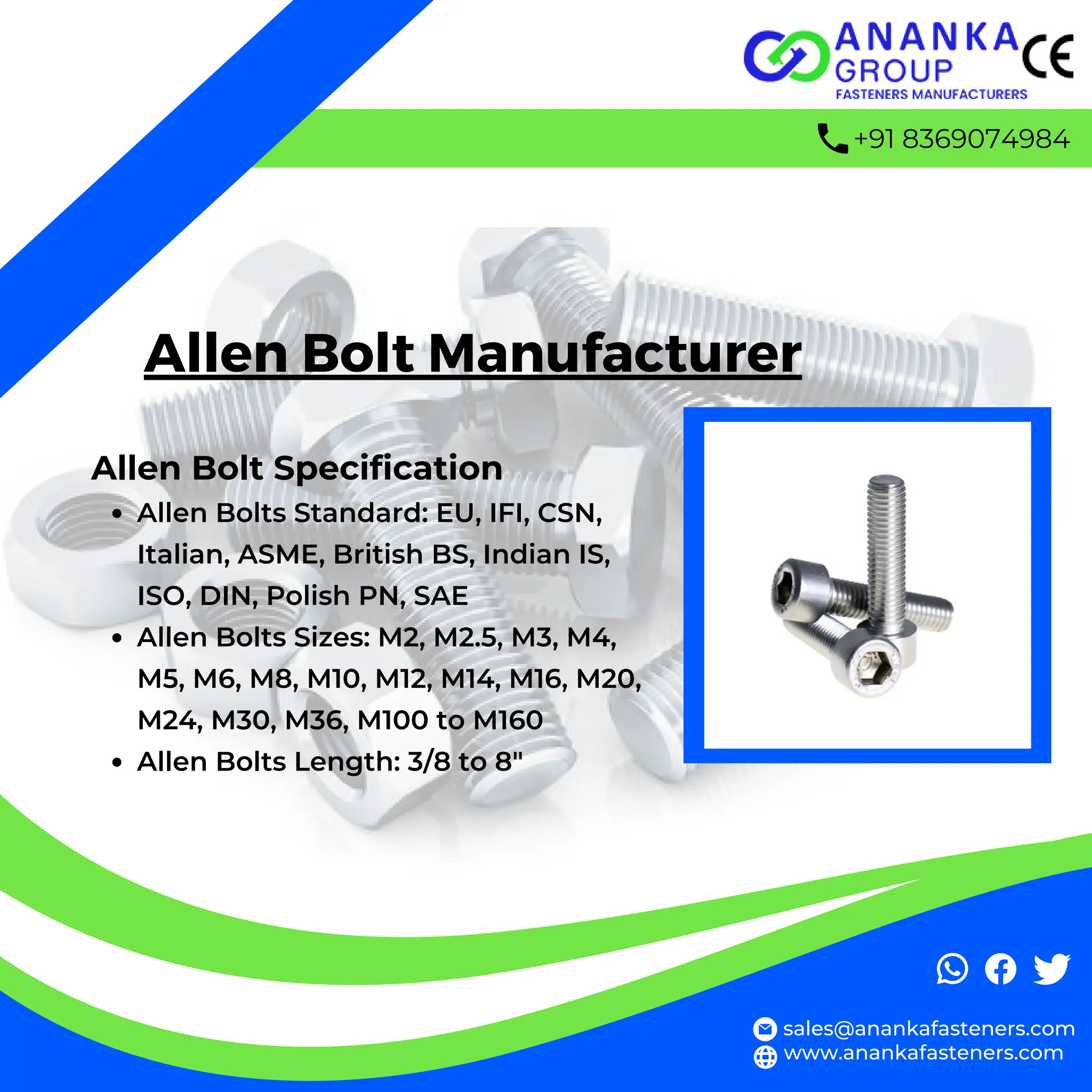 SS Fasteners | Eye Bolt | Nuts | Screw | Fasteners Manufacturer in ...