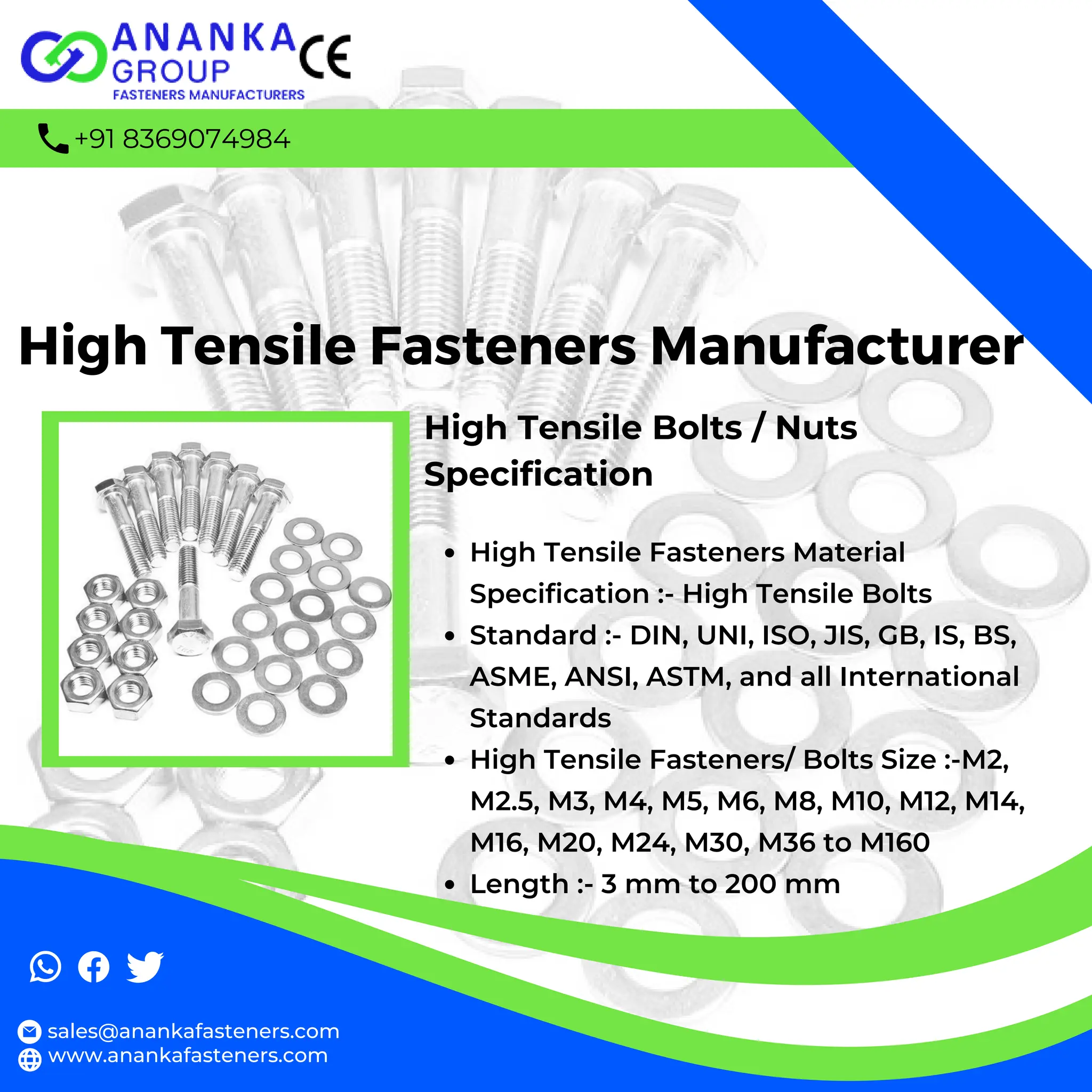 SS Fasteners | Eye Bolt | Nuts | Screw | Fasteners Manufacturer in ...