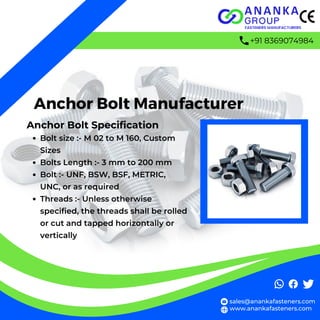 SS Fasteners | Eye Bolt | Nuts | Screw | Fasteners Manufacturer in ...