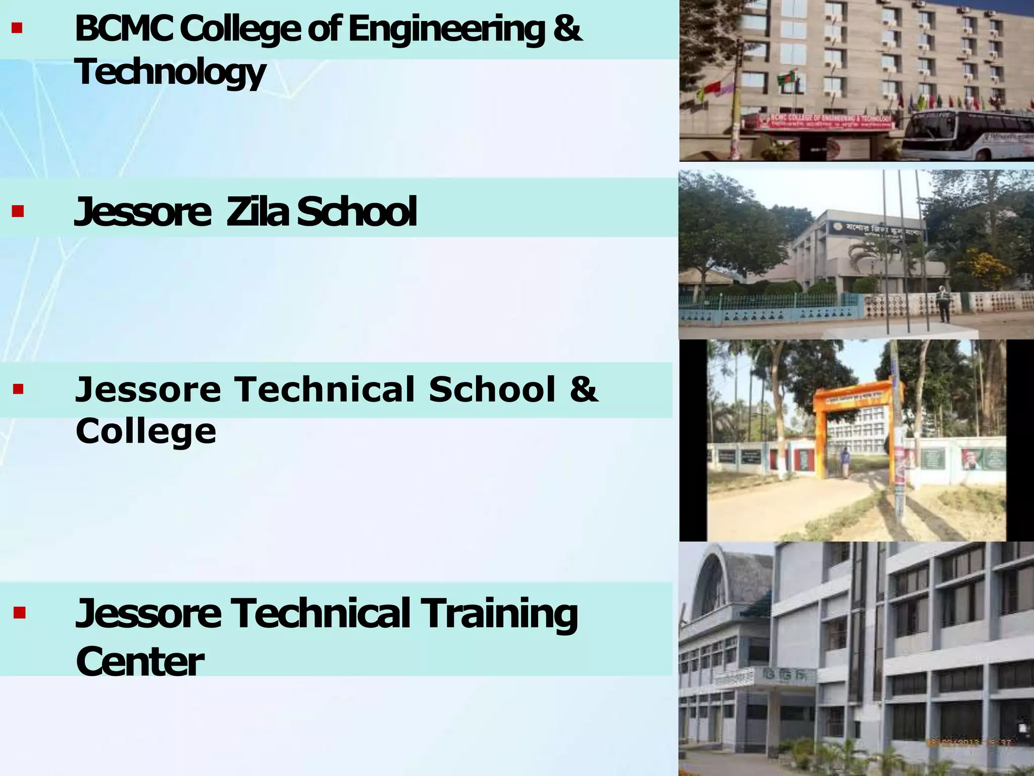 Presentation about Jessore District | PPTX