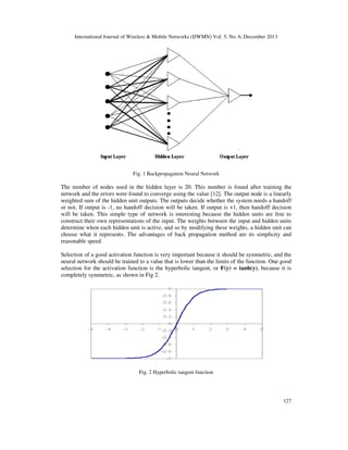 An ann based call handoff management scheme for mobile cellular network | PDF