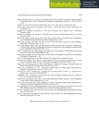 An Annotated Checklist Of Angiospermic Flora Of Rema-Kalenga Wildlife ...