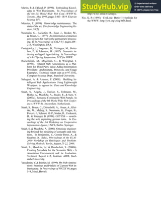 An Annotation Framework For The Semantic Web | PDF