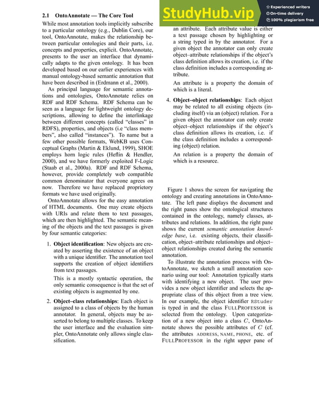 An Annotation Framework For The Semantic Web Pdf