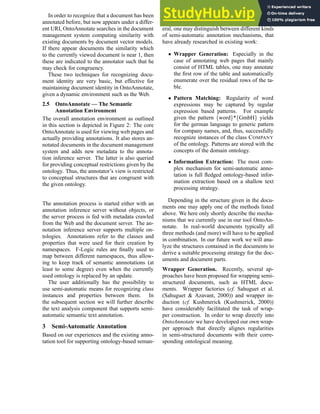 An Annotation Framework For The Semantic Web | PDF