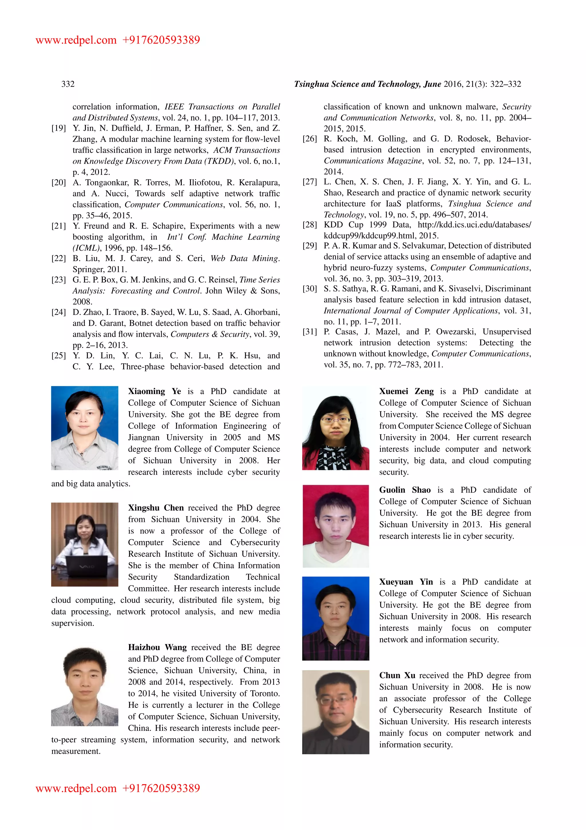 An Anomalous Behavior Detection Model In Cloud Computing Pdf