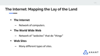 The Internet and YOU: Map, Strategy, & Tools | PPT