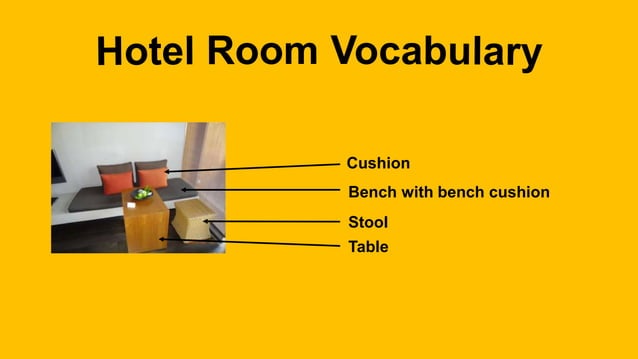 Anantara hotel room vocabulary | PPT
