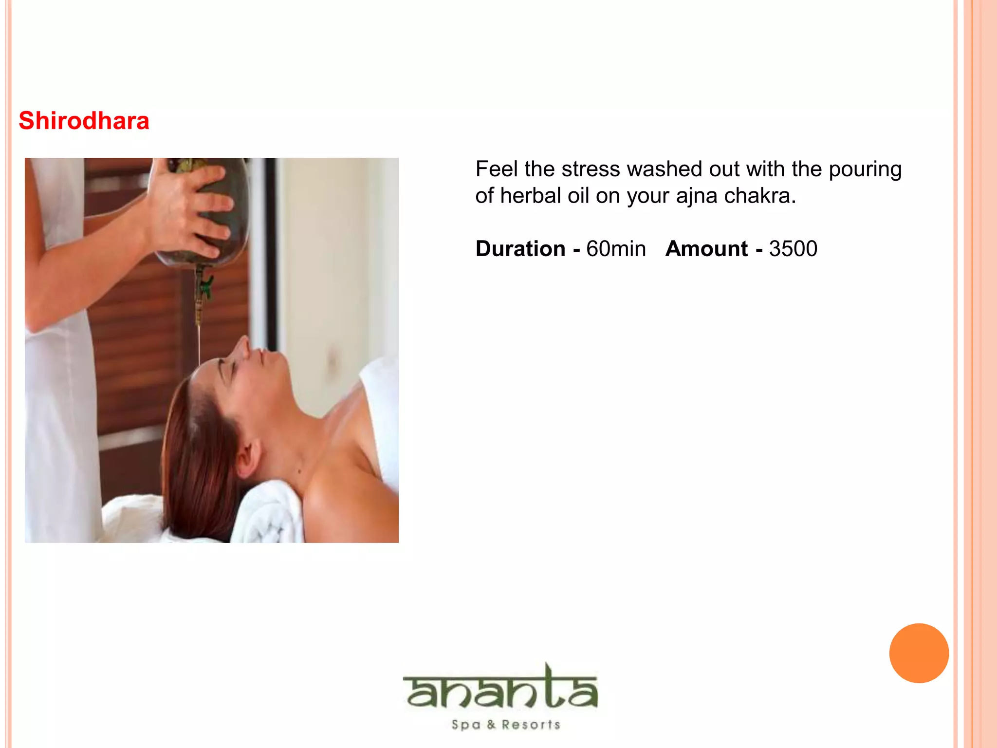 Ananta spa & resort pushkar mudra the spa | PPTX