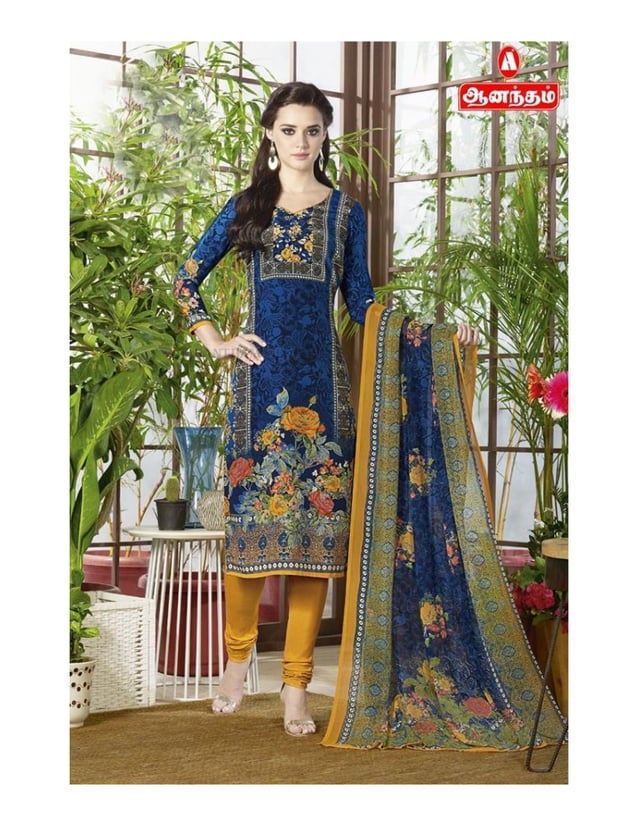 Anantham Silks in Long suit Chudithar Collection | PDF | Women\'s ...