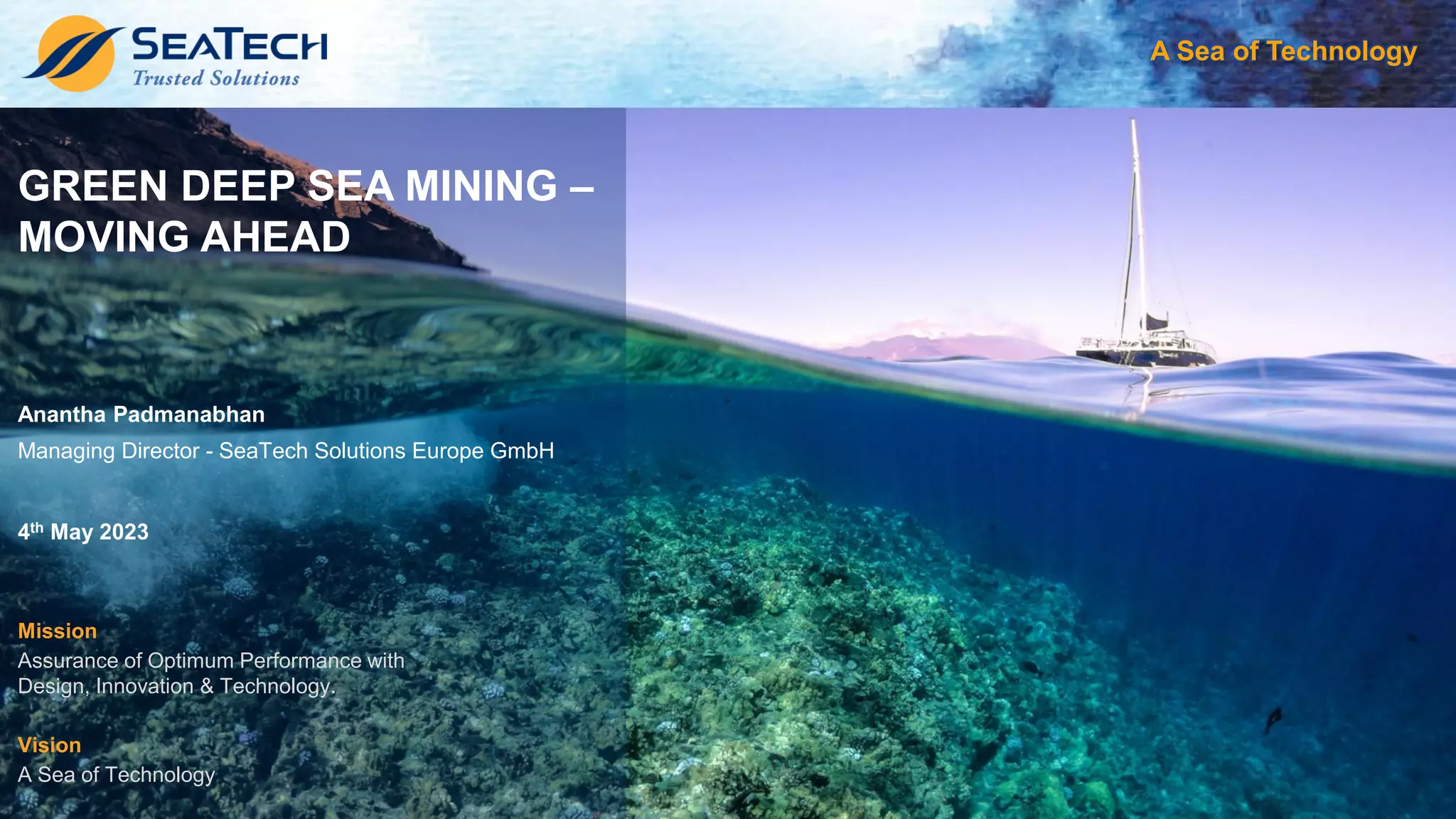 GREEN DEEP SEA MINING – MOVING AHEAD WITH PRECAUTION | PDF