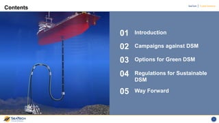 GREEN DEEP SEA MINING – MOVING AHEAD WITH PRECAUTION | PDF