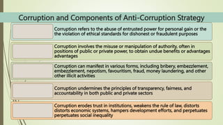 The Accountancy Profession and National Anti-Corruption 2024 Strategy ...