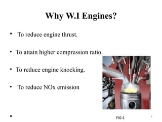 final presentation water injection on diesel engines | PPTX