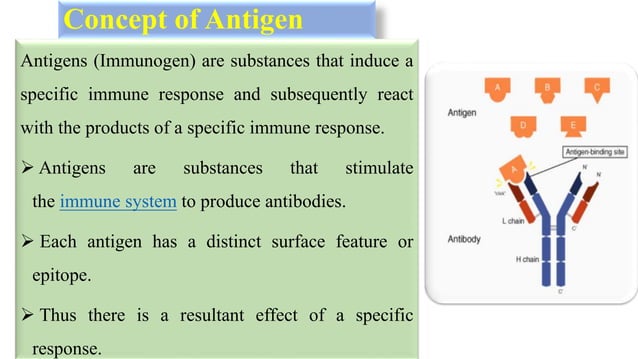 Introduction to antigen | PPTX