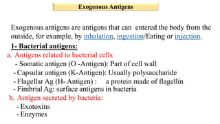 Introduction to antigen | PPTX