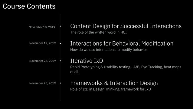 Anant National University - Interaction design - lesson 1 | PPT