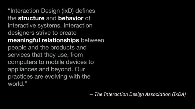 Anant National University - Interaction design - lesson 1 | PPT
