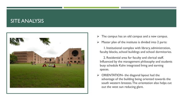 IIMA - ARCHITECT LOUIS KHAN AND ANANT RAJE | PDF | Interior Decorating ...