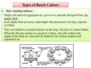 Suspension Culture and Single Cell Cultures, Culturing methods ...