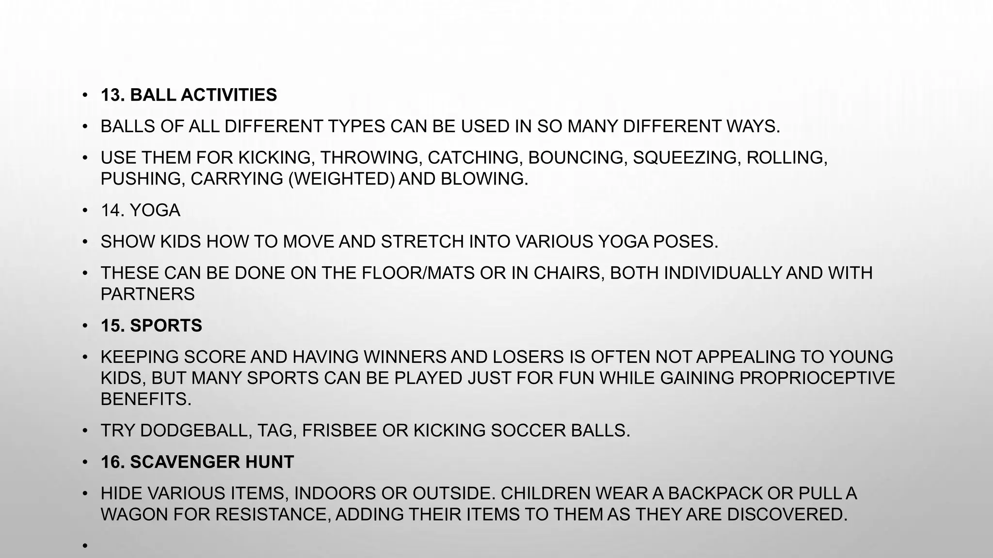 Proprioception activities to improve proprioception ppt.pptx