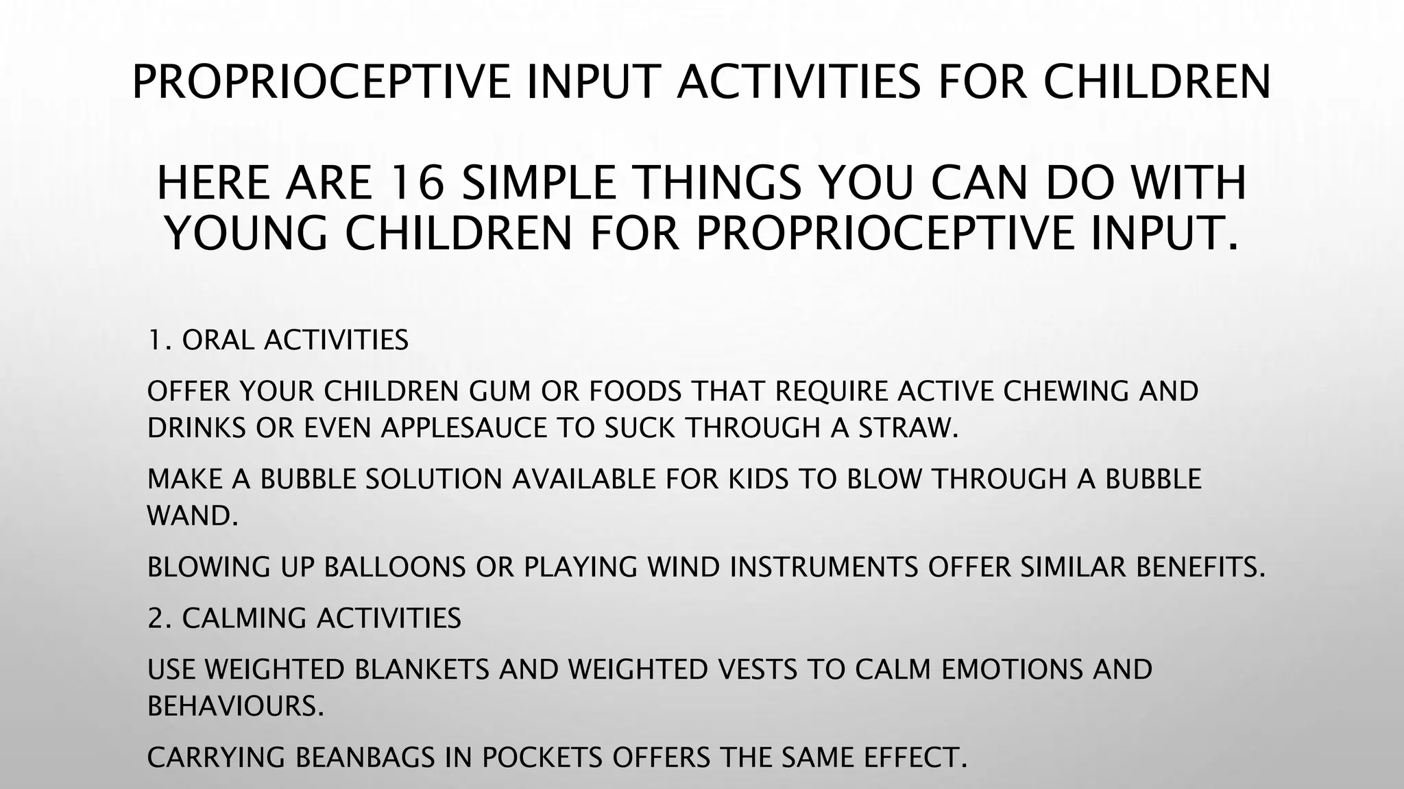 Proprioception activities to improve proprioception ppt.pptx