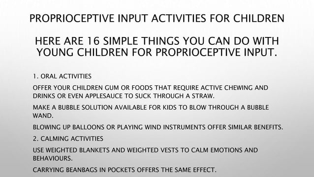 Proprioception activities to improve proprioception ppt.pptx