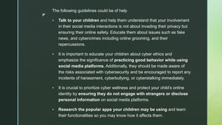 Social media on child development ppt.pptx