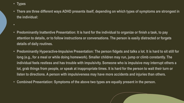 attention deficit hyperactivity disorder ppt.pptx