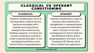 Principles and Applications of Classical and operant conditioningppt.pptx