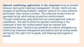 Principles and Applications of Classical and operant conditioningppt.pptx