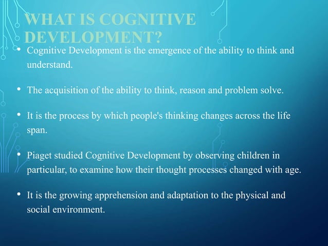 Piagets's theory of Cognitive development.pptx | Parenting Babies and ...