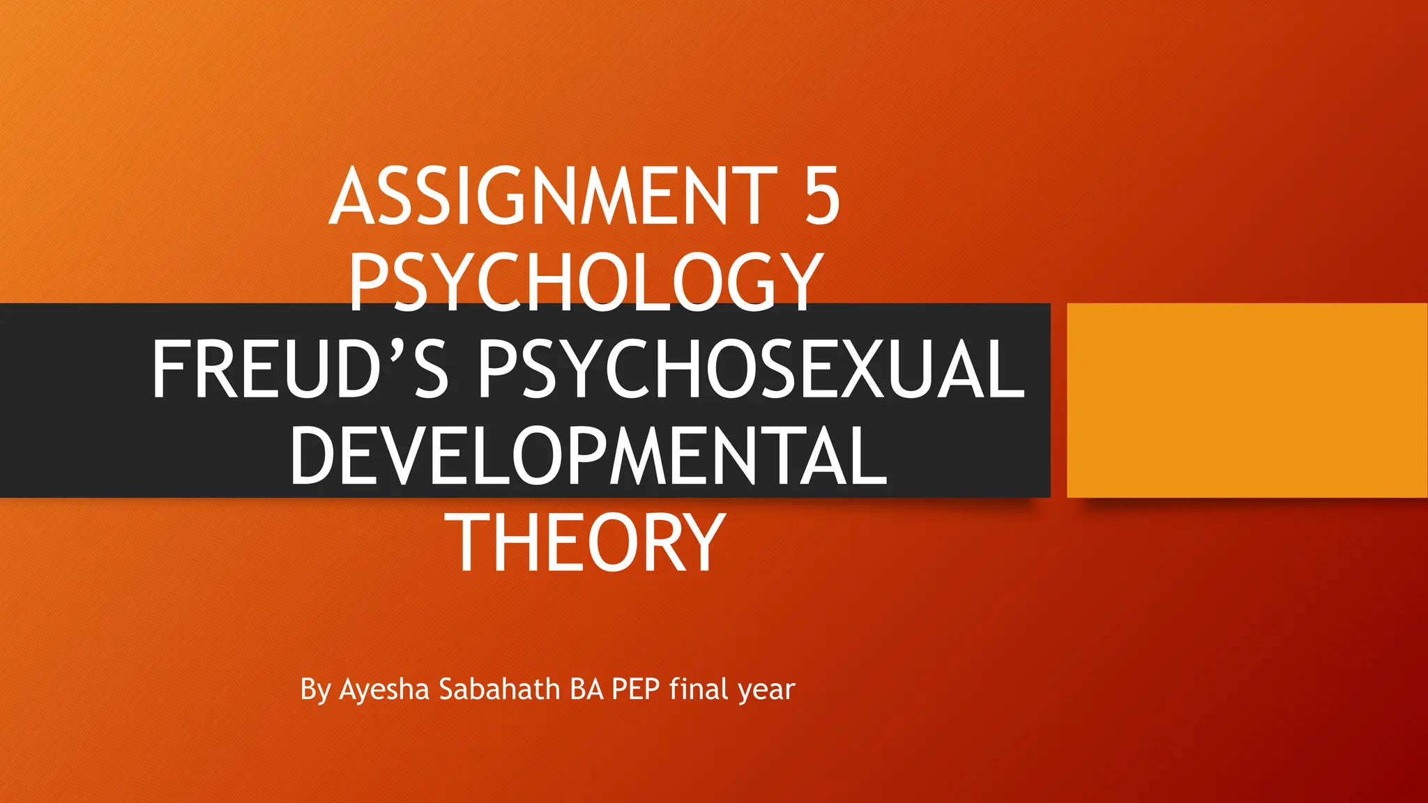 Freud' PSYCHOSEXUAL developmental theoryppt.pptx | Sexual Health ...