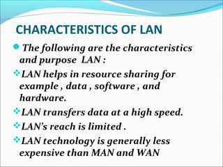 Ananya local area network (lan) | PPT