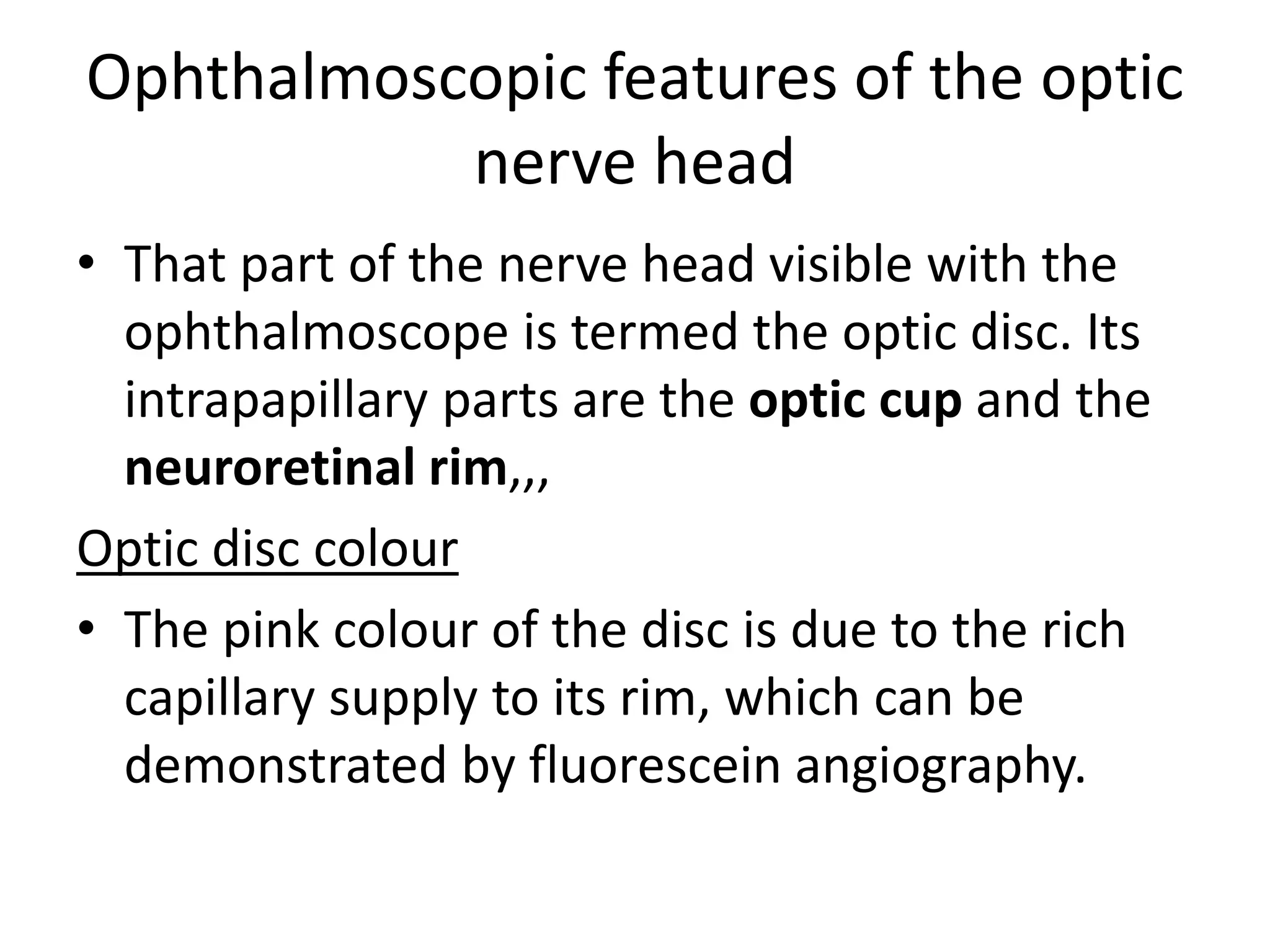 Anatomy of optic nerve | PPTX