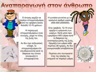 Αναπαραγωγή στον άνθρωπο | PDF