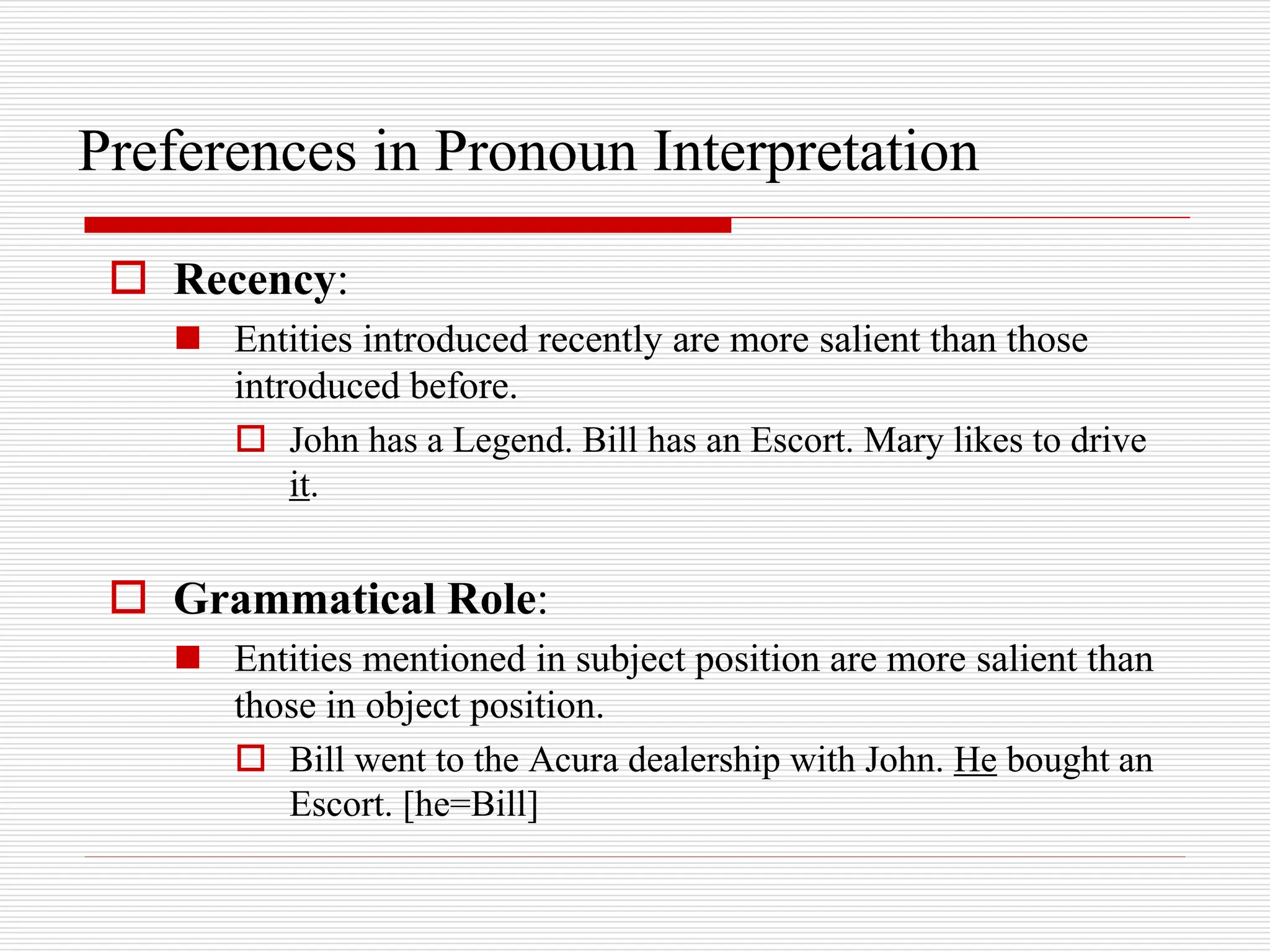 Anaphora Resolution Natural Language Processingppt