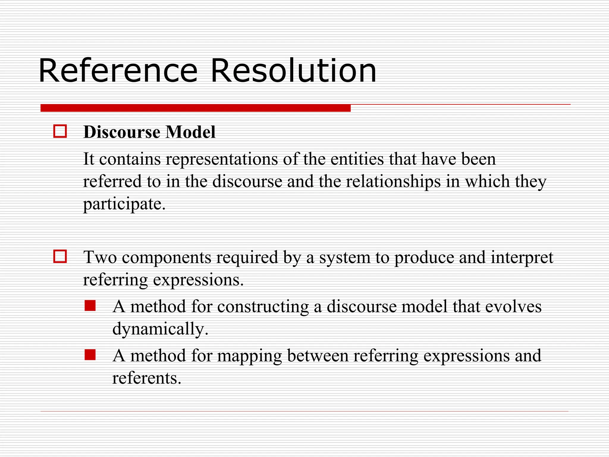 Anaphora Resolution Natural Language Processingppt