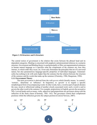 Anaphors and Pronominals in Tiv: Government-Binding Approach | PDF