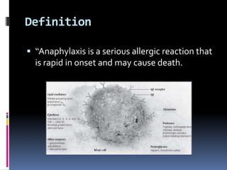 PEDIATRIC ANAPHYLAXIS | PPTX